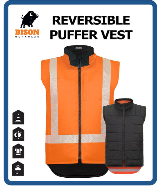Hi-Vis Safety Contractors Jacket - Orange | South Pacific Diamond Tools